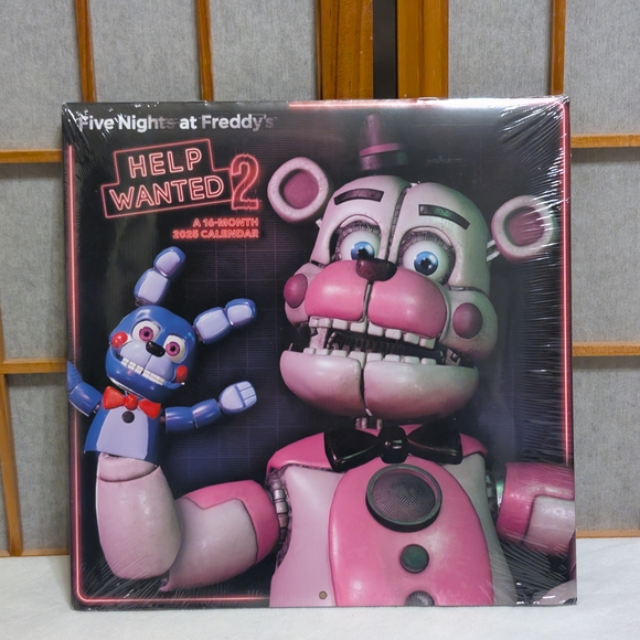 Five Nights At Freddy’S | Accents | Help Wanted 2 Calendar Pink And ...